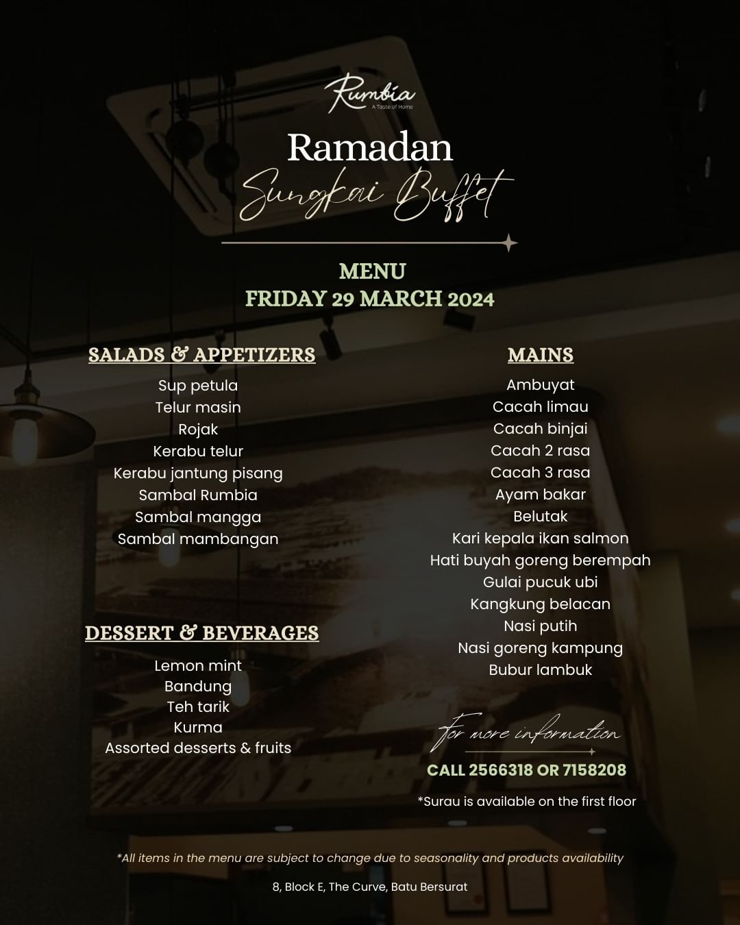 Rumbia Restaurant - EB